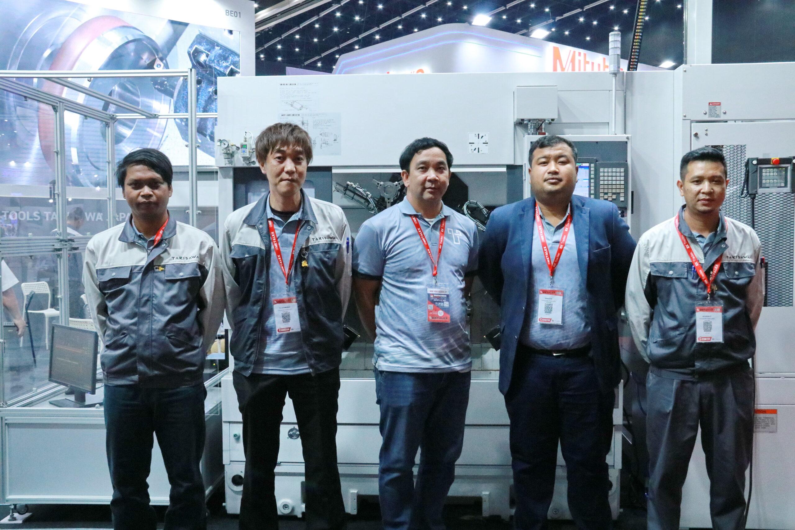 TAKISAWA Presents a TT2100G parallel 2 spindle cnc lathe that Meets All ...